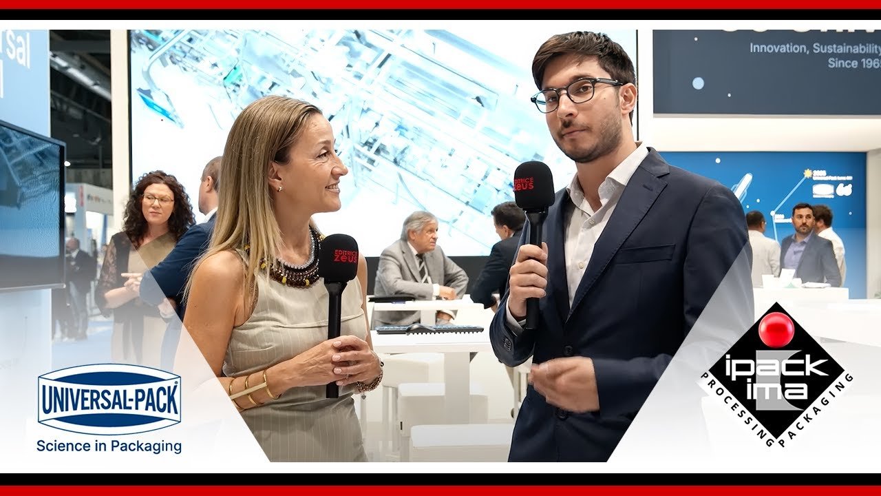 Universal Pack a Ipack-Ima 2025: 60 anni di visione globale e soluzioni flessibili per il ...